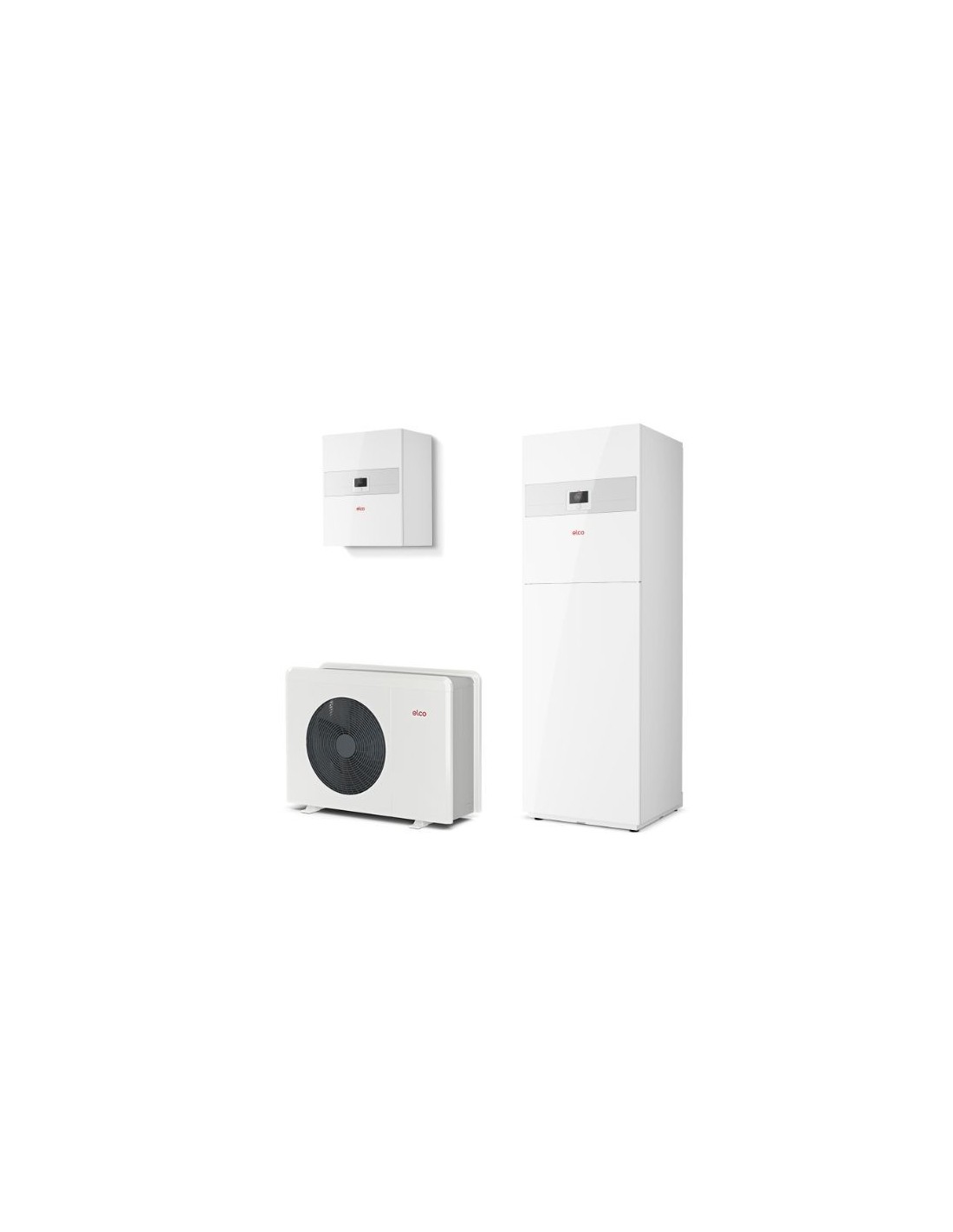 Elco AEROTOP Split .2 05.2 M-CRX 1Z Outdoor split air-water heat pump ...