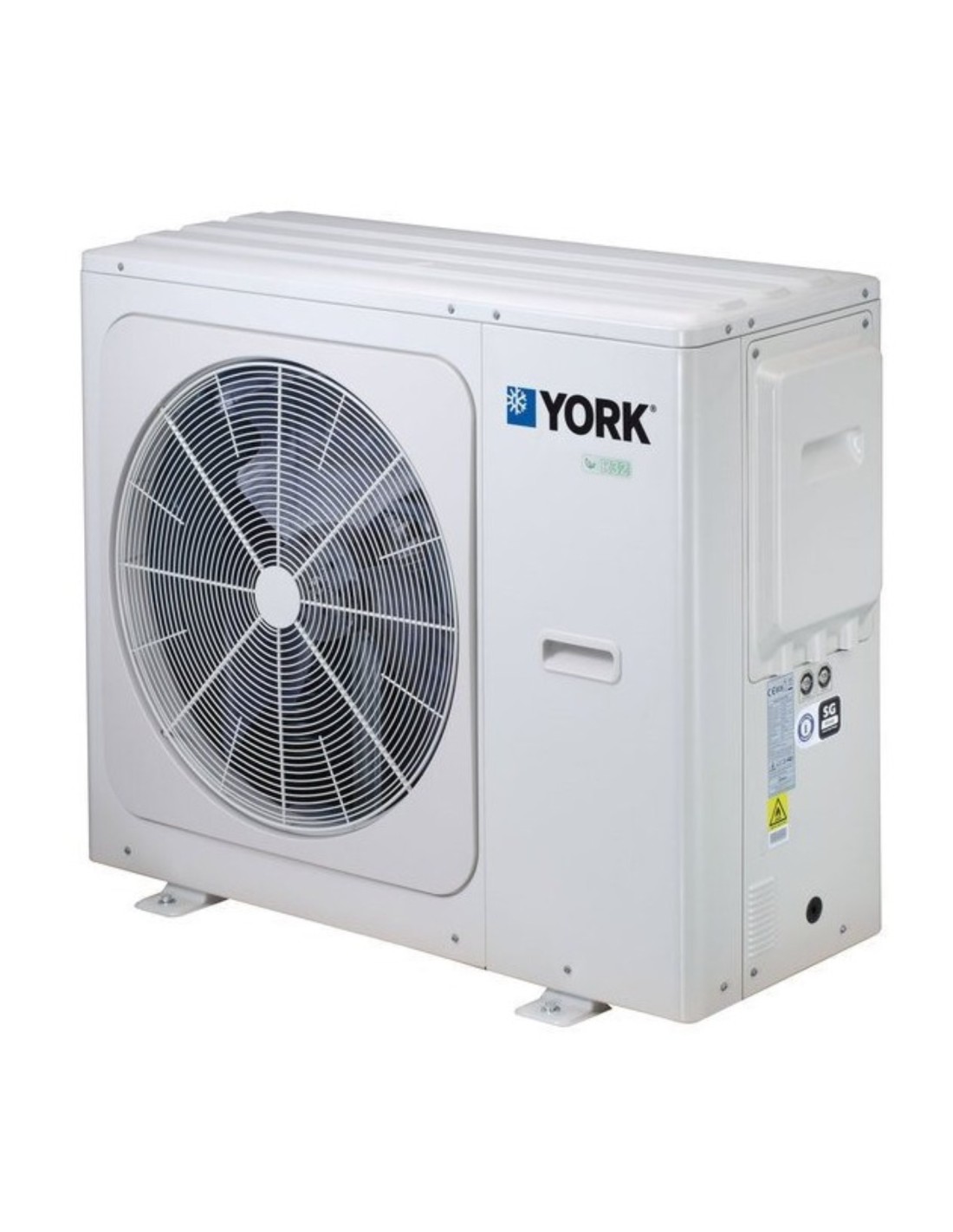 York YKF 12 CNC MONO Air/water gas heat pump R32 DC-Inverter 12,20kw A ...